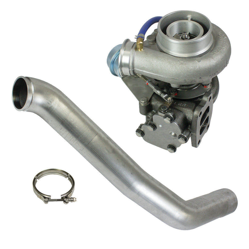 Super B Single SX S358 Turbo Kit w/FMW Billet Wheel Dodge 5.9L Cummins ...