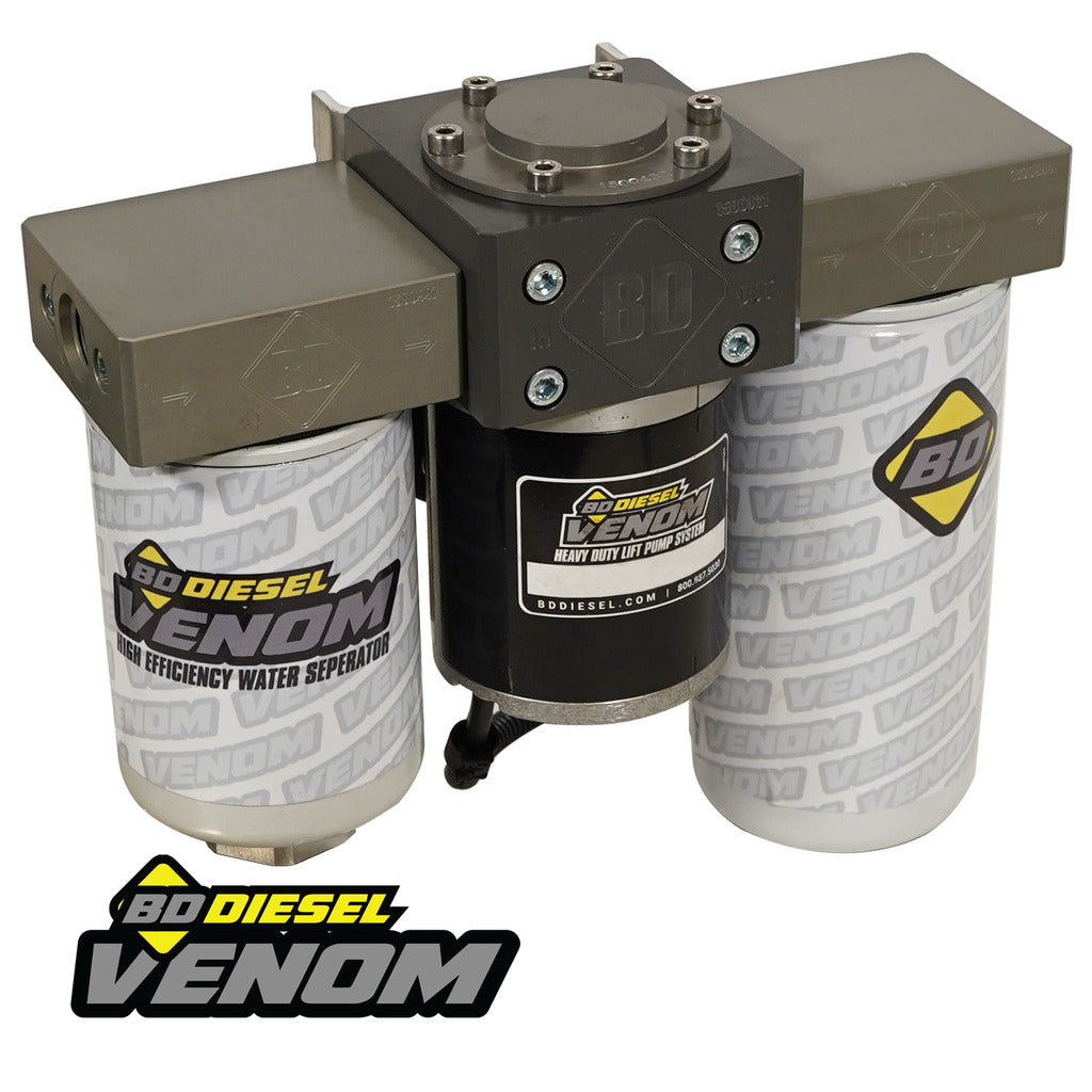 VENOM FUEL LIFT PUMP C/W FILTER & SEPARATOR FORD 6.4L POWER STROKE 2008 ...