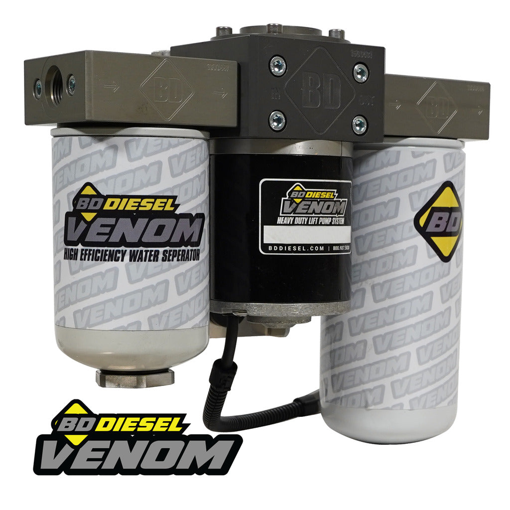 VENOM FUEL LIFT PUMP C/W FILTER & SEPARATOR FORD 6.4L POWER STROKE 2008 ...